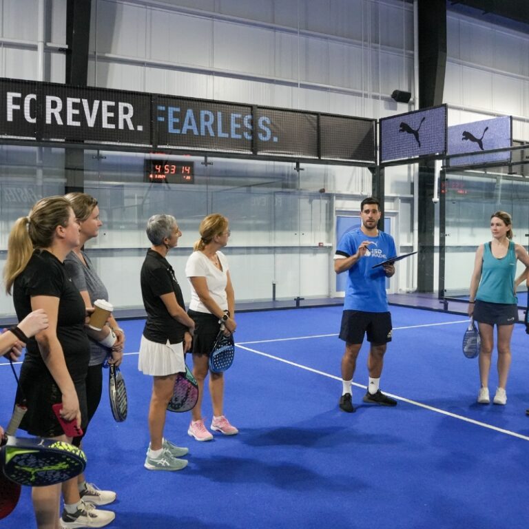 Group Padel classes at ISD Padel in Dubai Sports City | Join Now