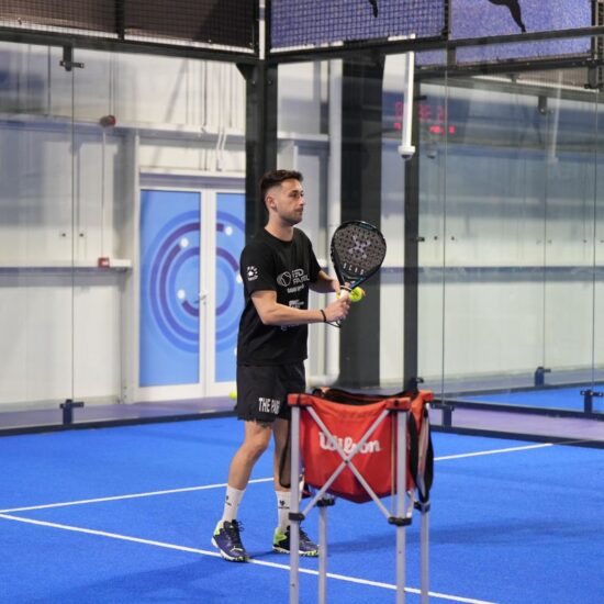 Padel Lessons in Dubai Sports City | 1 on 1 padel coaching