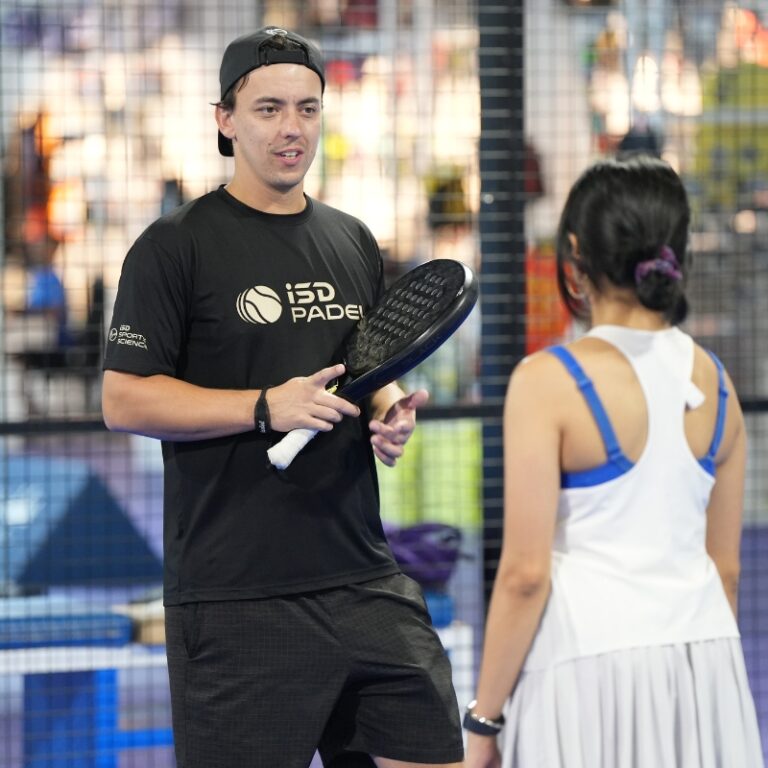 Padel Lessons in Dubai Sports City | 1 on 1 padel coaching